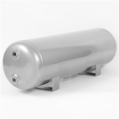Universal Air Silver Aluminum Air Tank - Switch Suspension